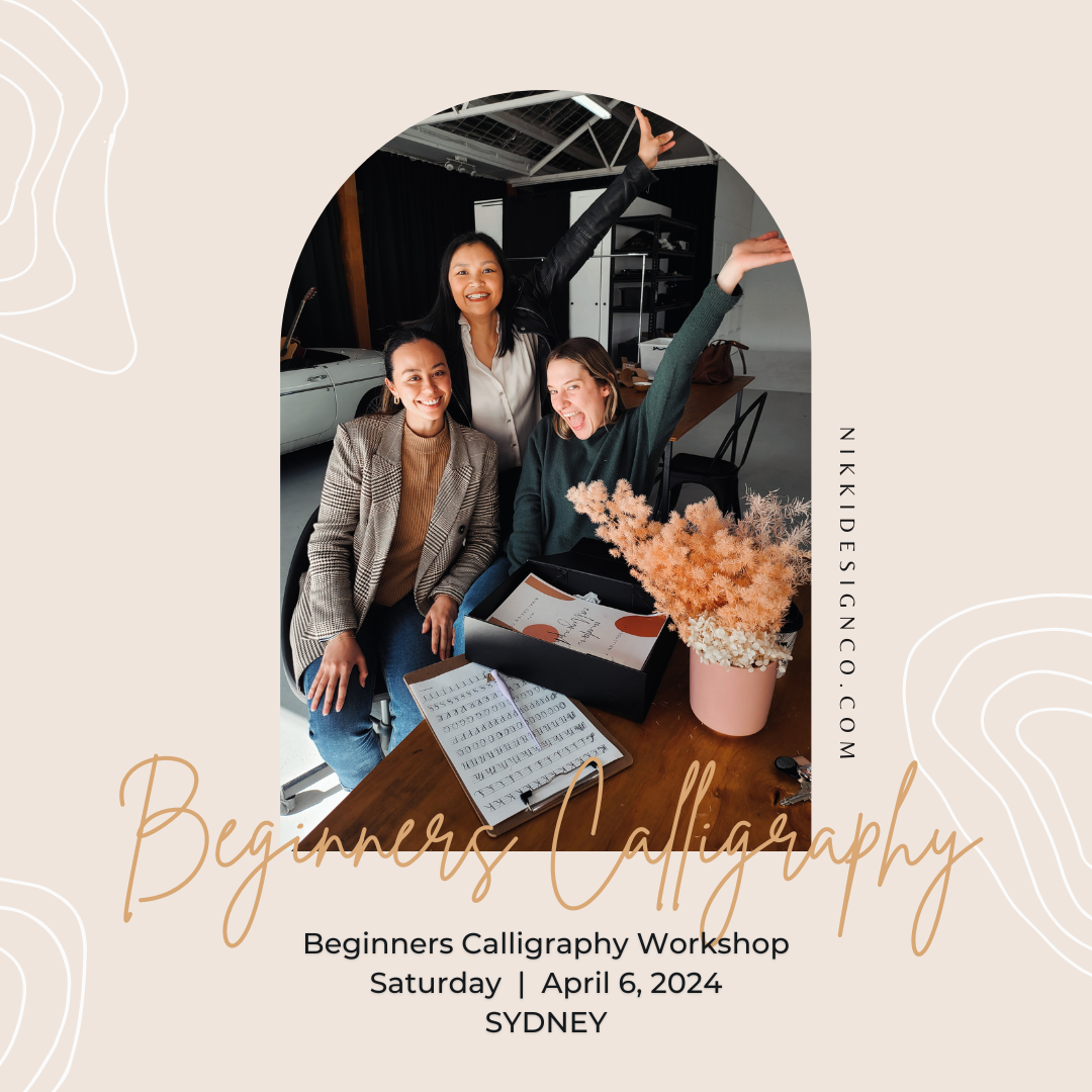 Nikki Design Co. Wedding & Event Signs, Calligraphy, Brand Activations