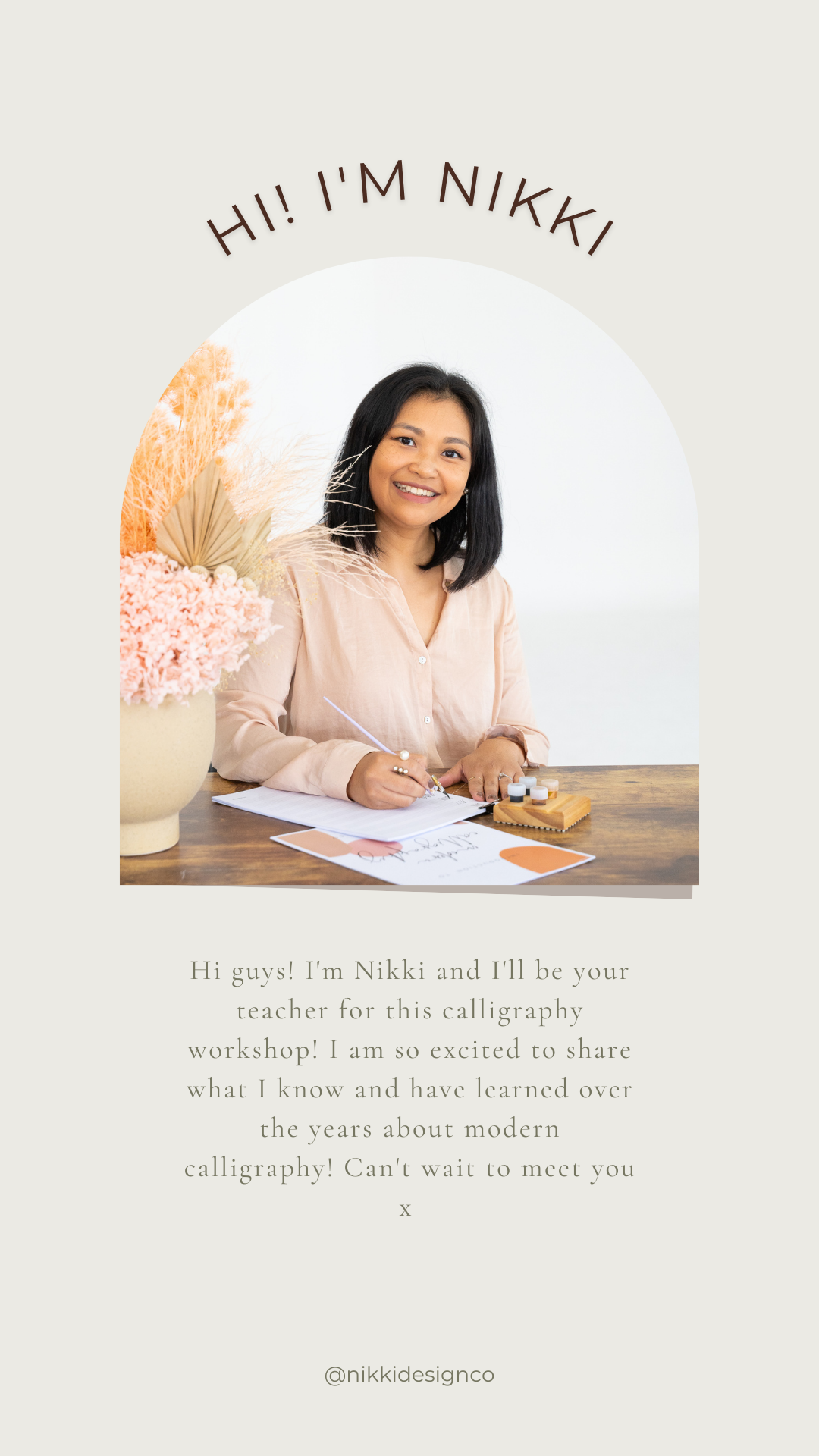 Nikki Design Co. Wedding & Event Signs, Calligraphy, Brand Activations